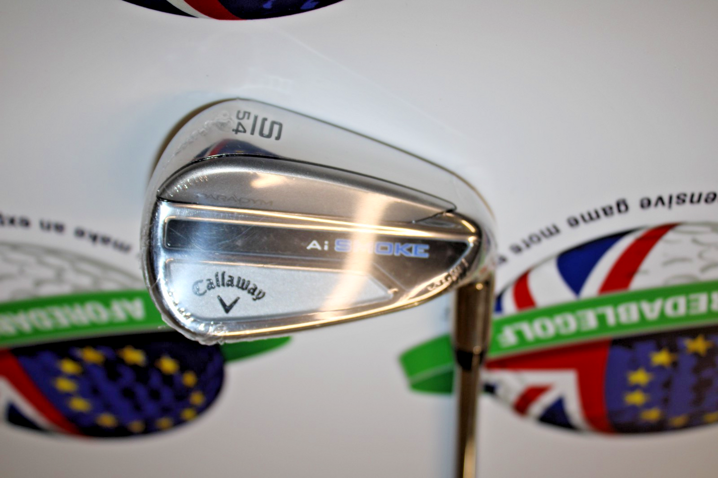 New Callaway Paradym Ai Smoke 54° Sand Wedge Elevate MPH 95G Steel Sti ...