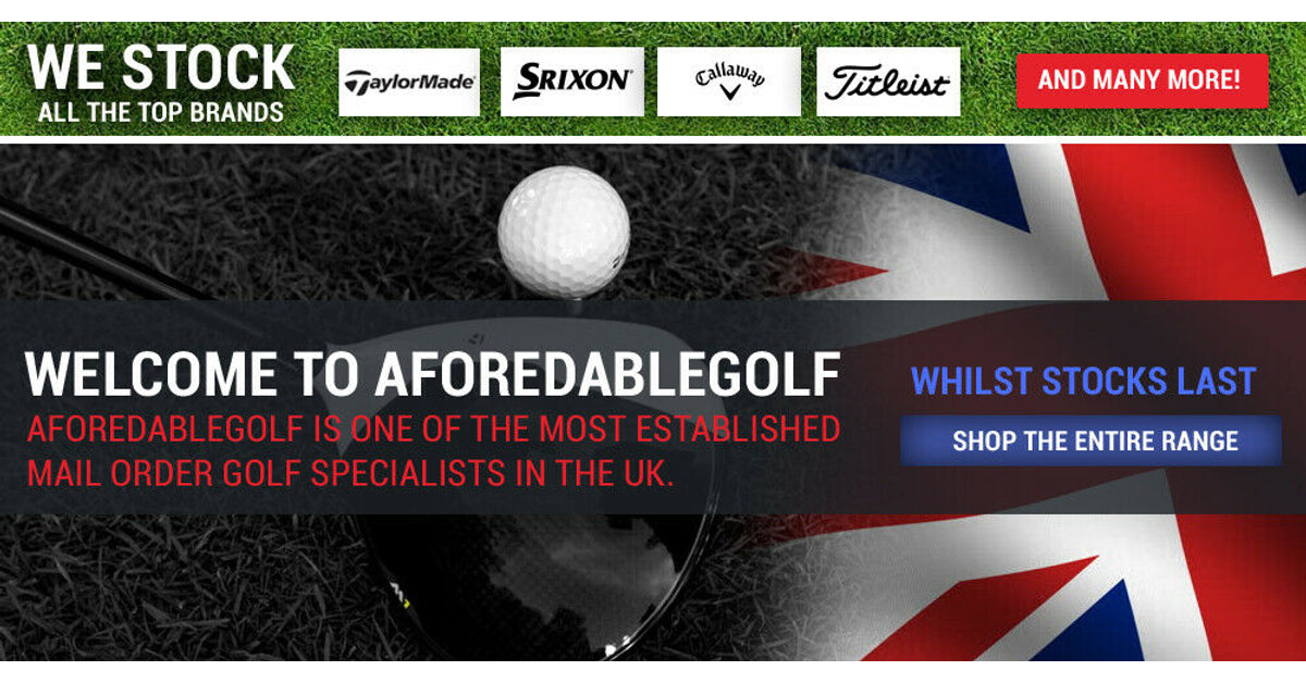 Sell Golf Balls for Cash | Selling Golf Balls UK | Aforedablegolf