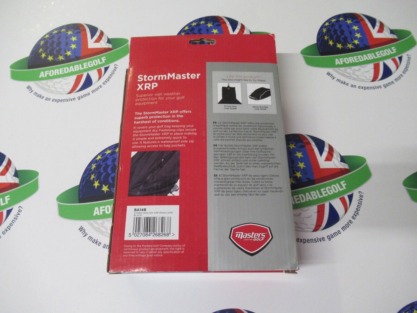 masters storm master xrp superior wet weather protection for your golf | Aforedablegolf